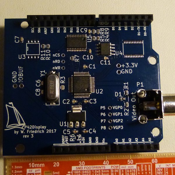 NTSC/PAL Video Display Shield | Hackaday.io