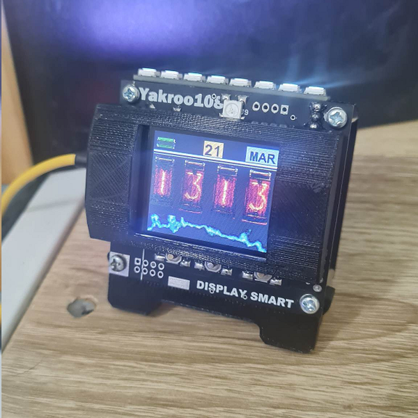 Desk Clock Lcd ST7735 | Hackaday.io