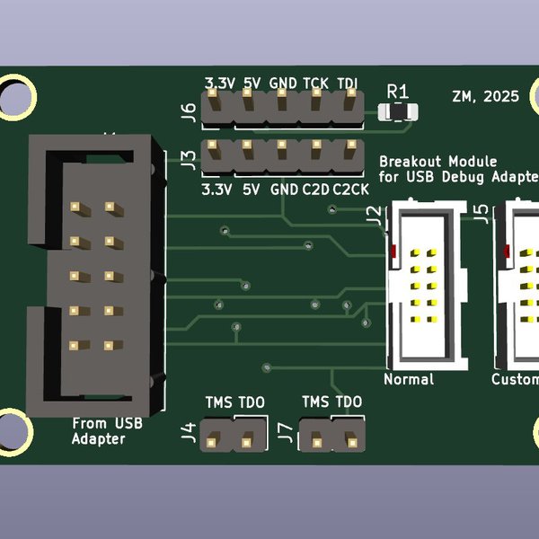 Breakout Board for SiLabs 8051 USB Debug Adapter | Hackaday.io