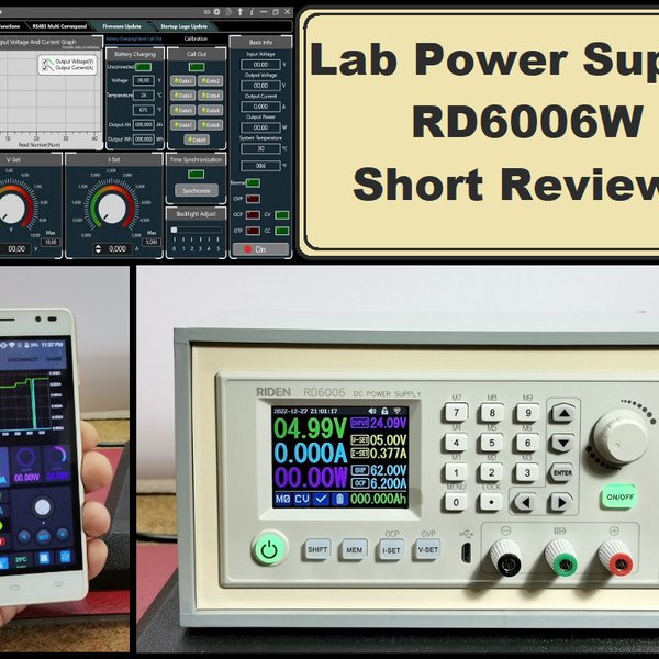 How to make Advanced Laboratory PSU with RD 6006 W | Hackaday.io