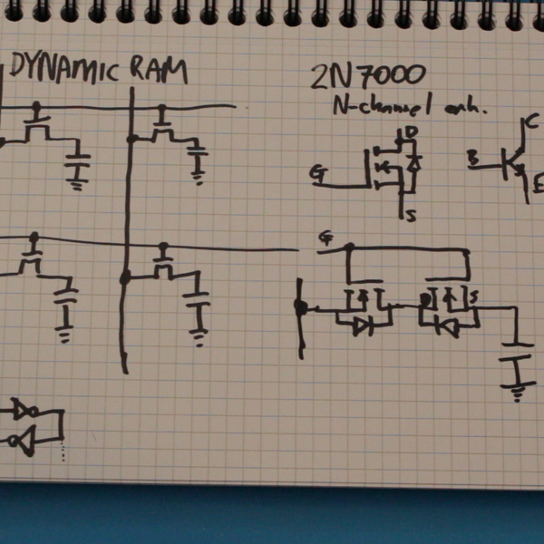 Homebrew Dynamic RAM with Discrete MOSFETs | Hackaday.io