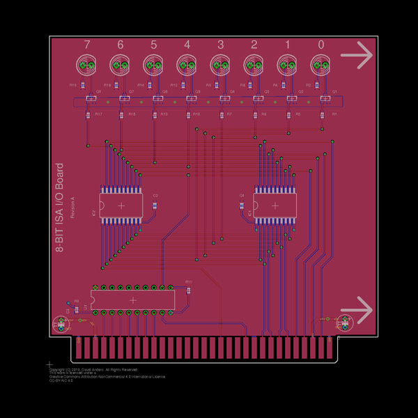 8-BIT ISA I/O Card | Hackaday.io