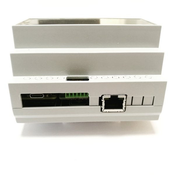 din rail enclosure for Portenta H7 and Arduino MKR | Hackaday.io