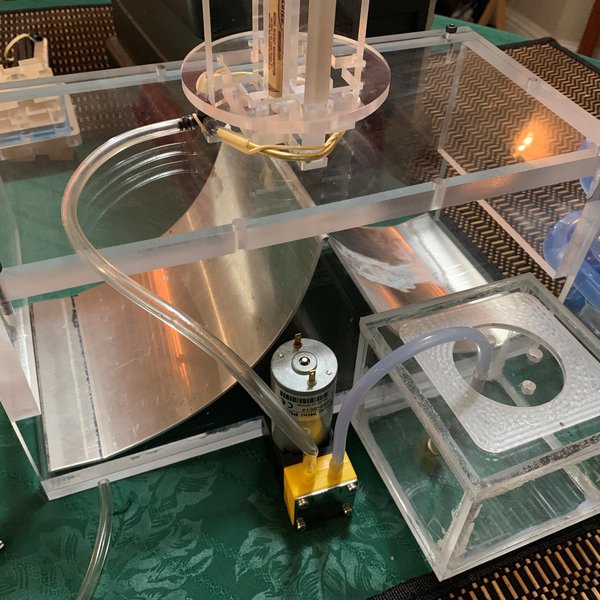 Acrylic Model Rocket Flame Trench Test Stand | Hackaday.io