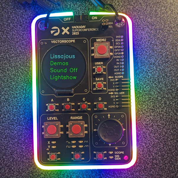 LED frame for the 2023 Supercon badge | Hackaday.io