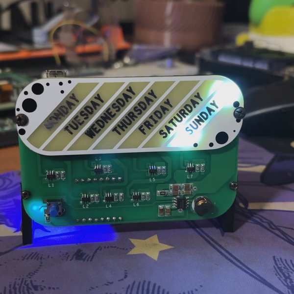 Internet Week Clock Hackaday Io