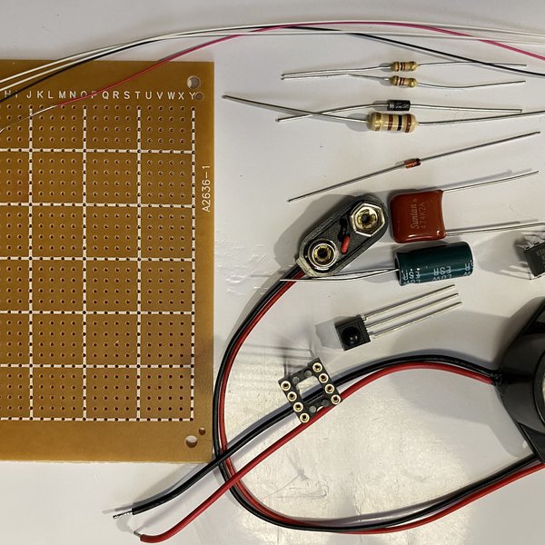 Infrared Remote Controlled Buzzer | Hackaday.io