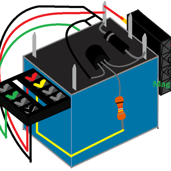 Arduino controlled door trigger light bulb | Hackaday.io