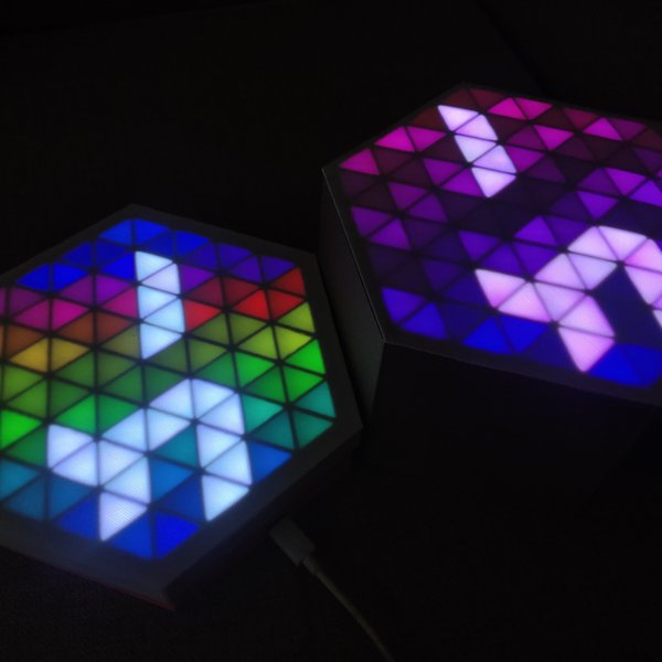 RGB HexMatrix | IOT Clock 2.0 | Hackaday.io