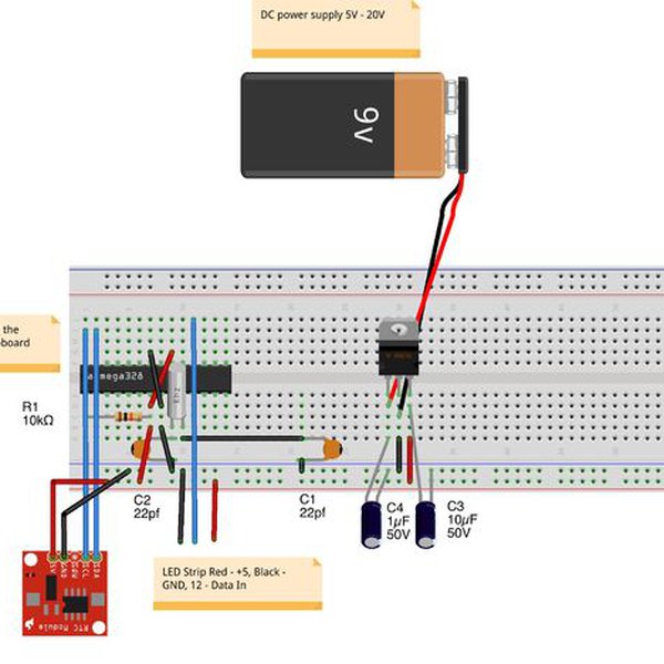 Charlieplexed LED Clock | Hackaday.io
