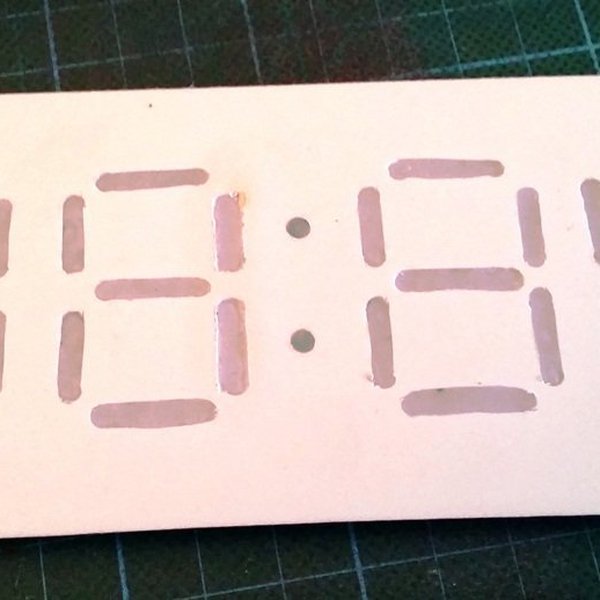 RGB 7segment desk clock | Hackaday.io
