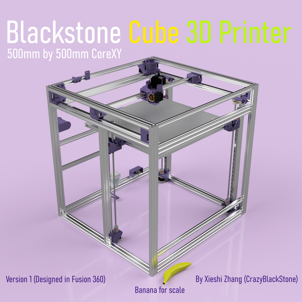 The Blackstone Cube: Large Scale 3D Printer | Hackaday.io