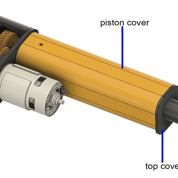 3D printable linear servo actuator | Hackaday.io