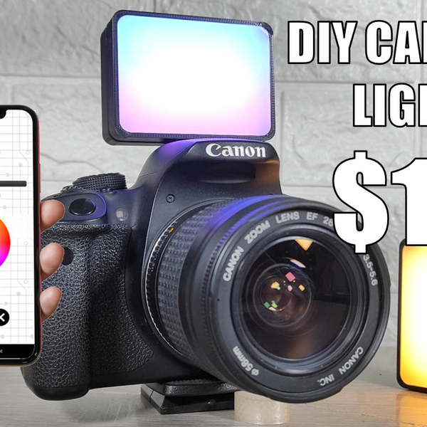 DIY Low-Cost Bluetooth Camera Light | Hackaday.io