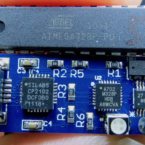 Very tiny Motor driver with Time-of-Flight sensor | Hackaday.io