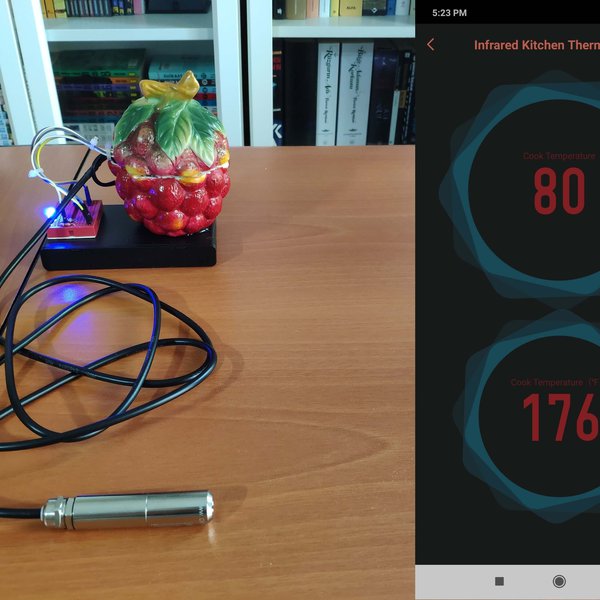 Wireless Infrared Kitchen (Cooking) Thermometer | Hackaday.io