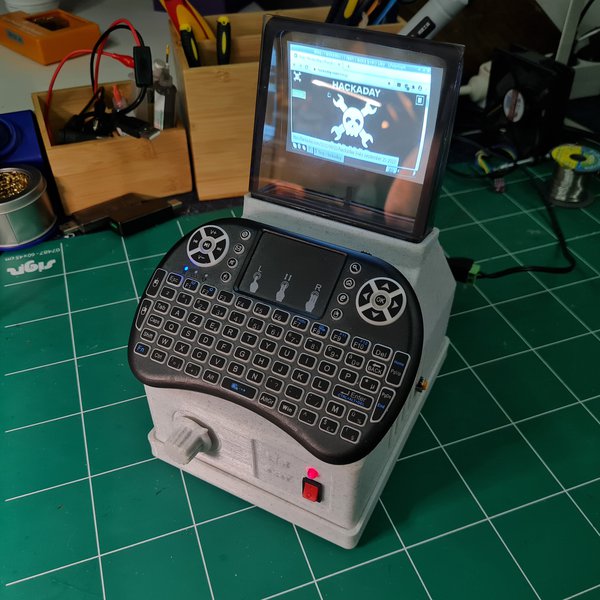 Flat CRT Cyberdeck | Hackaday.io