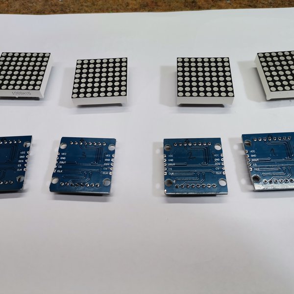 ESP8266 Led Matrix Clock, Weather, News, Bitcion | Hackaday.io ESP8266 Led Matrix Clock, Weather, News, Bitcion | Hackaday.io