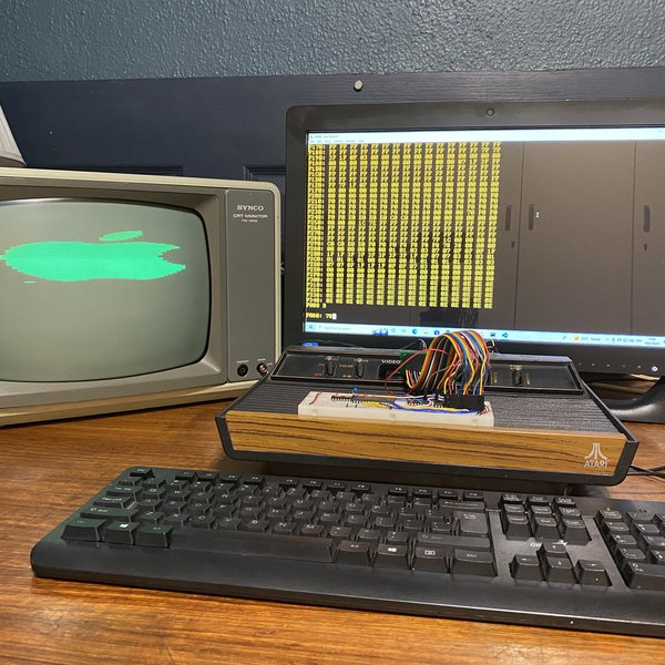 Atari 2600 running the Apple 1 Wozmon | Hackaday.io
