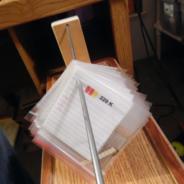 Retractable Resistor Rack | Hackaday.io
