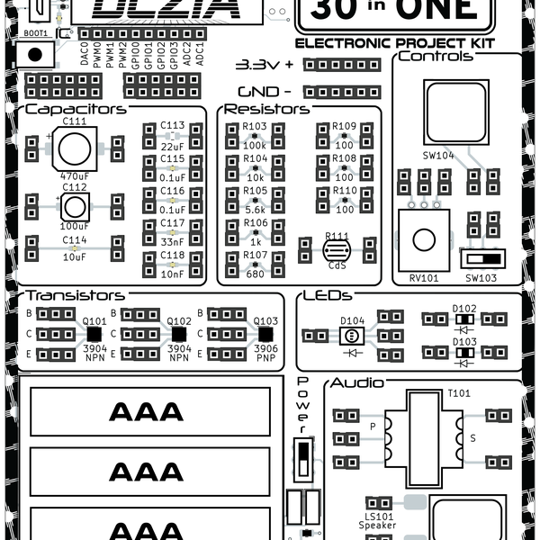 DC Zia 30-in-One Badge | Hackaday.io
