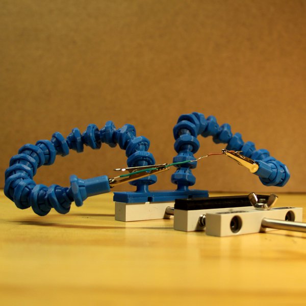 Locking ball and socket gooseneck system | Hackaday.io