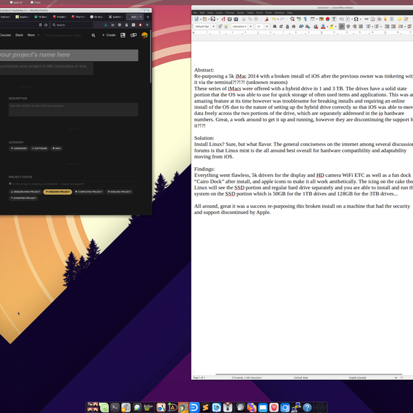 2014 iMac 5k Repurposed | Hackaday.io