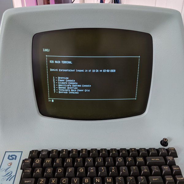 ADM-3A Dumb Terminal Home Automation Hub | Hackaday.io