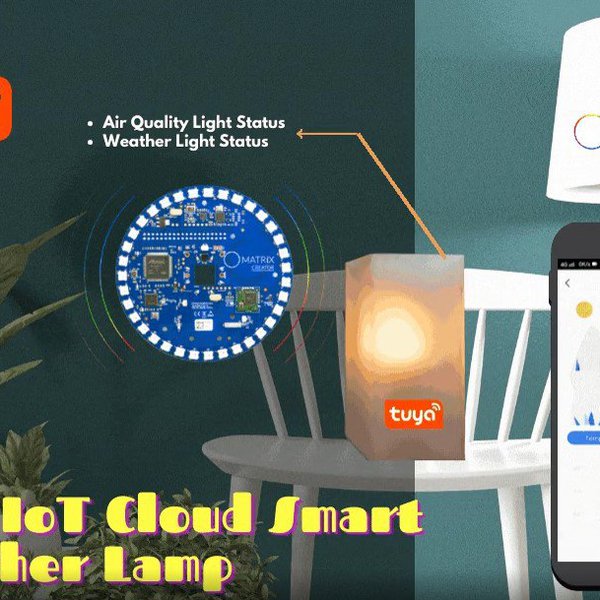 Tuya IoT Cloud Smart Weather Lamp | Hackaday.io