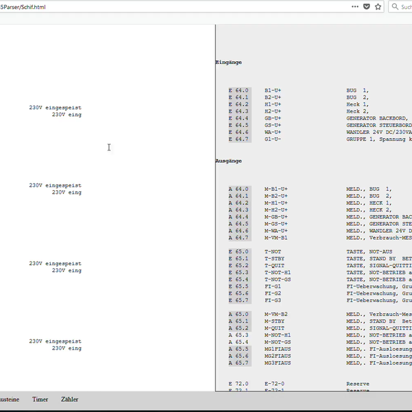 SPS Step 5 Documentation Parser (Java) | Hackaday.io