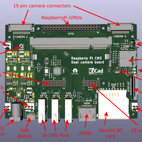 Carrier board for the Raspberry Pi Compute Module | Hackaday.io