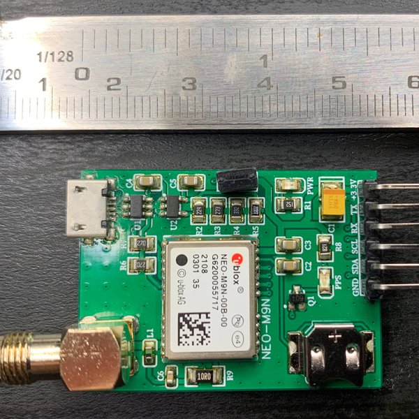 Ublox NEO-M9N GPS breakout board | Hackaday.io