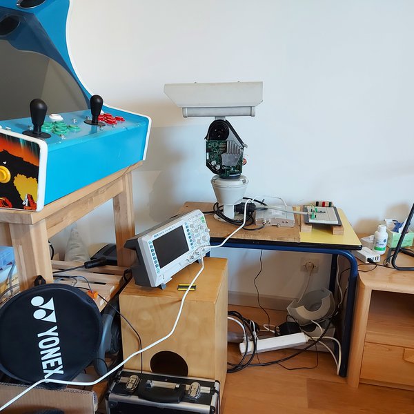 Controlling a cctv camera with arduino! | Hackaday.io