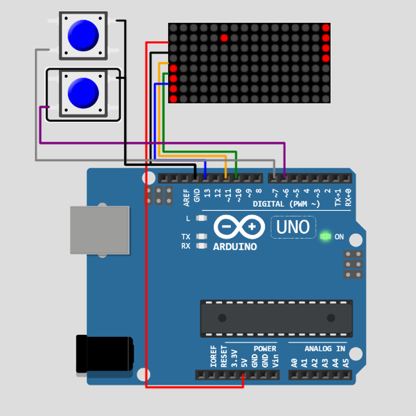 AVR Pong in Assembly | Hackaday.io