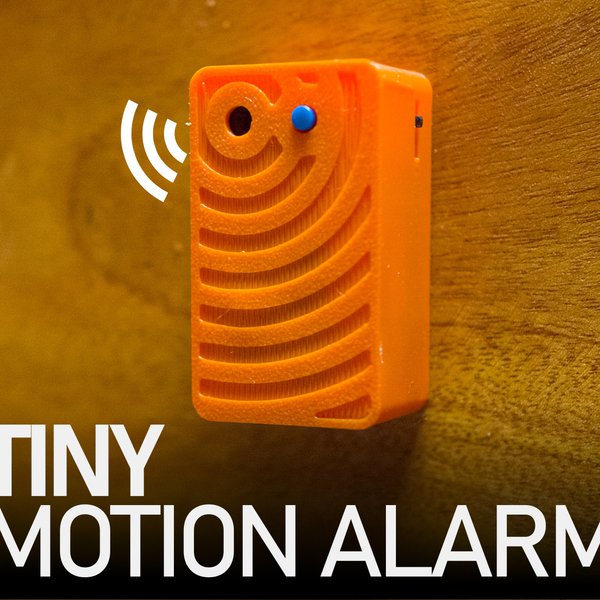 Tiny Motion Detection Alarm | Hackaday.io