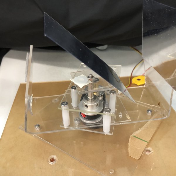 Volumetric Display using Rotating Mirror | Hackaday.io