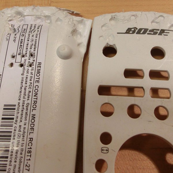 Chewed up remote repair | Hackaday.io