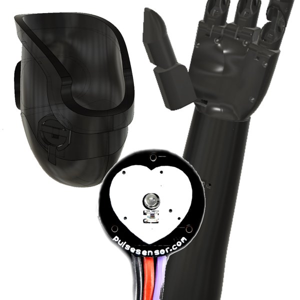 Pulse sensor to actuate a Robotic Hand | Hackaday.io