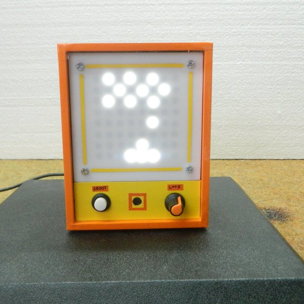 Arduino Space Invaders Game On 8x8 Homemade Matrix