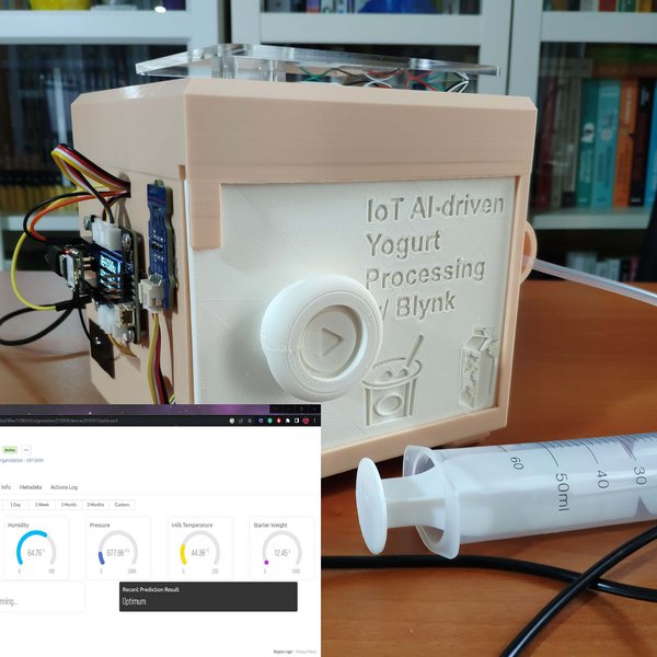 AI-driven Yogurt Processing & Texture Prediction | Hackaday.io