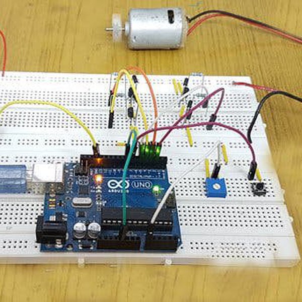 Arduino DC Motor Speed & Direction Control | Hackaday.io