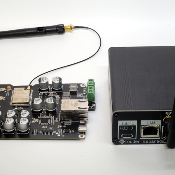 Louder Esparagus | Hackaday.io