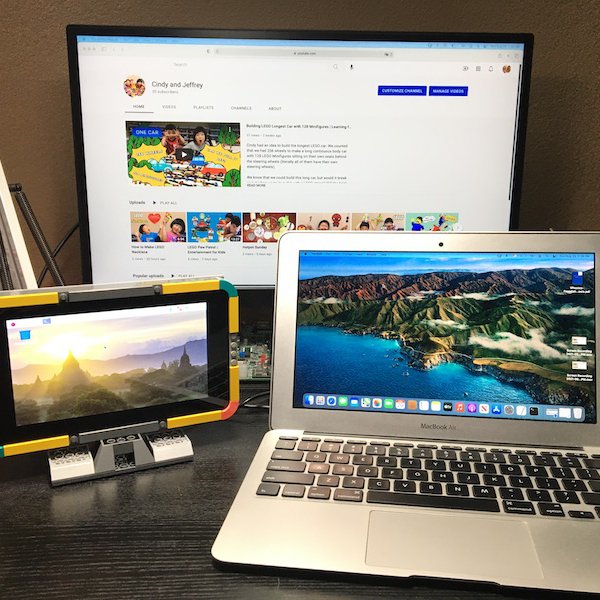 LEGO Raspberry Pi Touchscreen Case | Hackaday.io