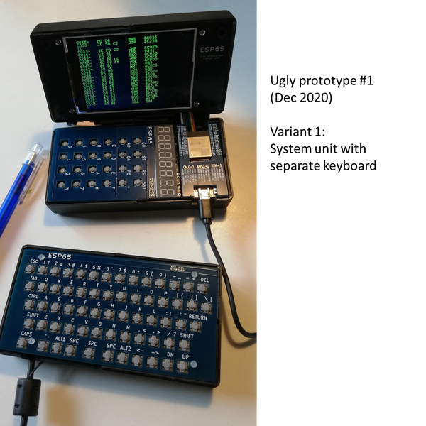 ESP65 Pocket Computer: KIM-I/Apple-1/esp32 | Hackaday.io