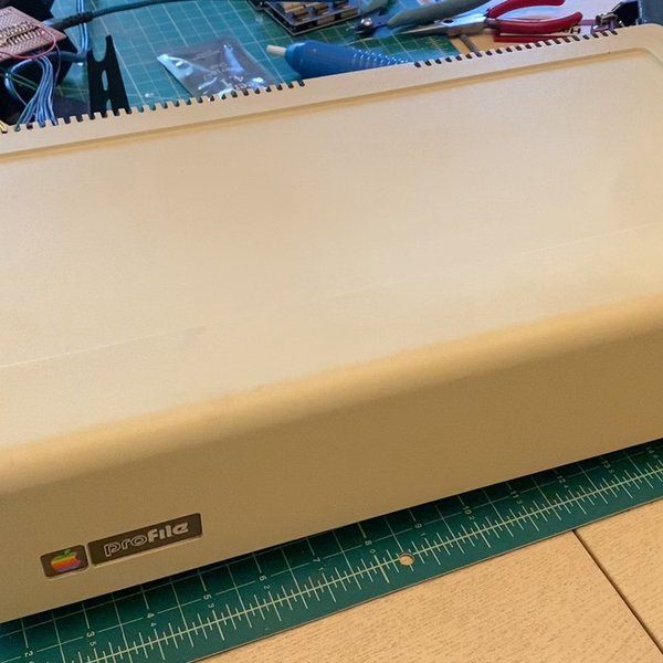Apple ProFile 10MB Hard Drive reader | Hackaday.io