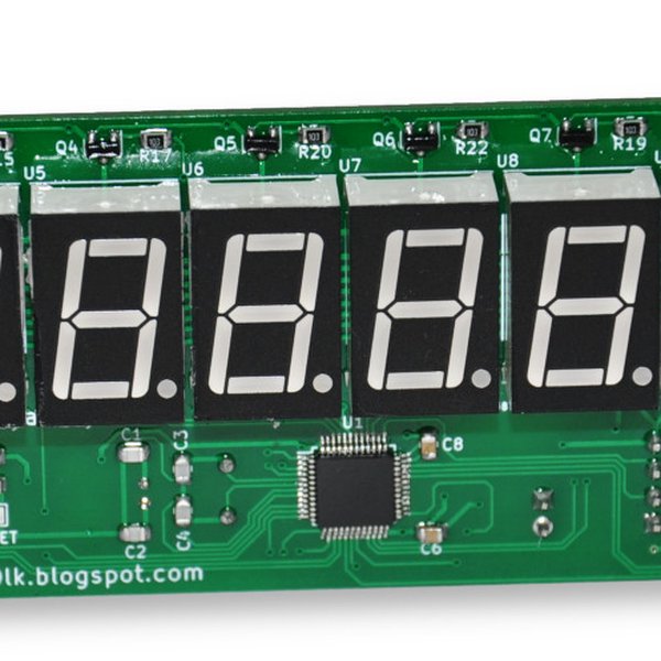 USB Seven Segment Display Module | Hackaday.io