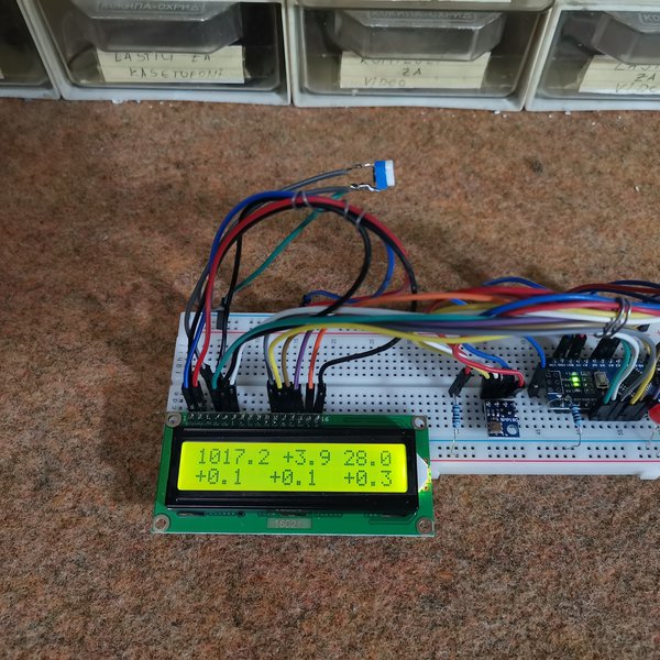 DIY Advanced Arduino Barometer | Hackaday.io DIY Advanced Arduino Barometer | Hackaday.io