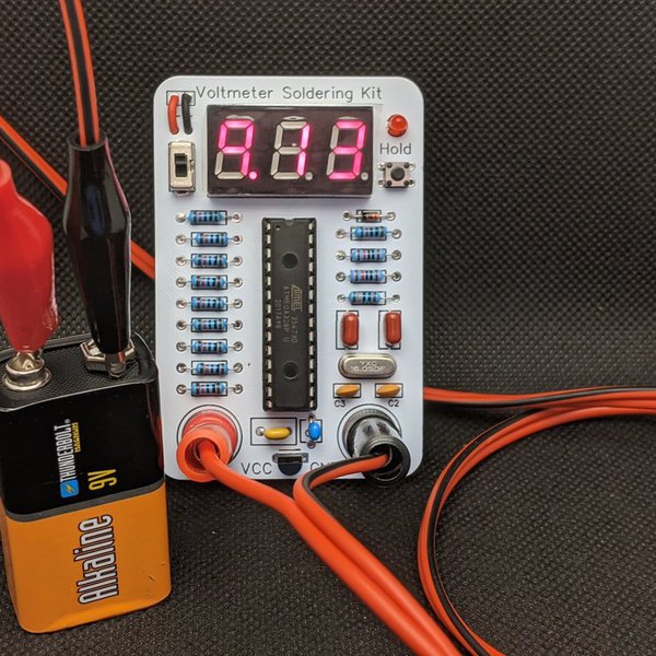 Voltmeter Soldering Kit | Hackaday.io