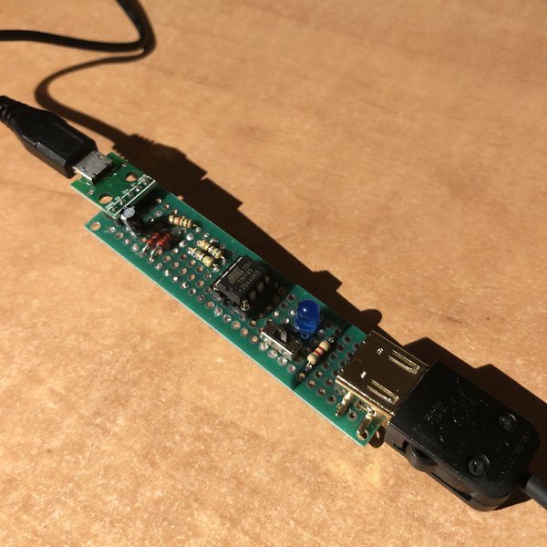 NES Mini Controller USB Adapter with attiny85 | Hackaday.io