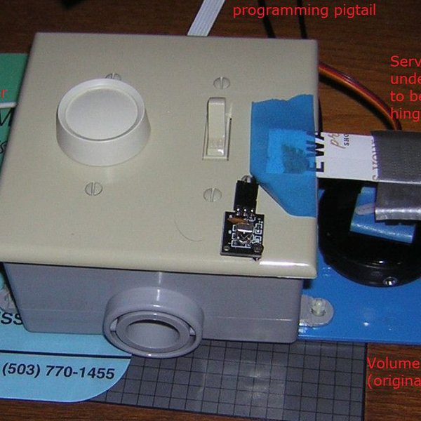 Man Cave Accessory : IRremote Volume Control | Hackaday.io